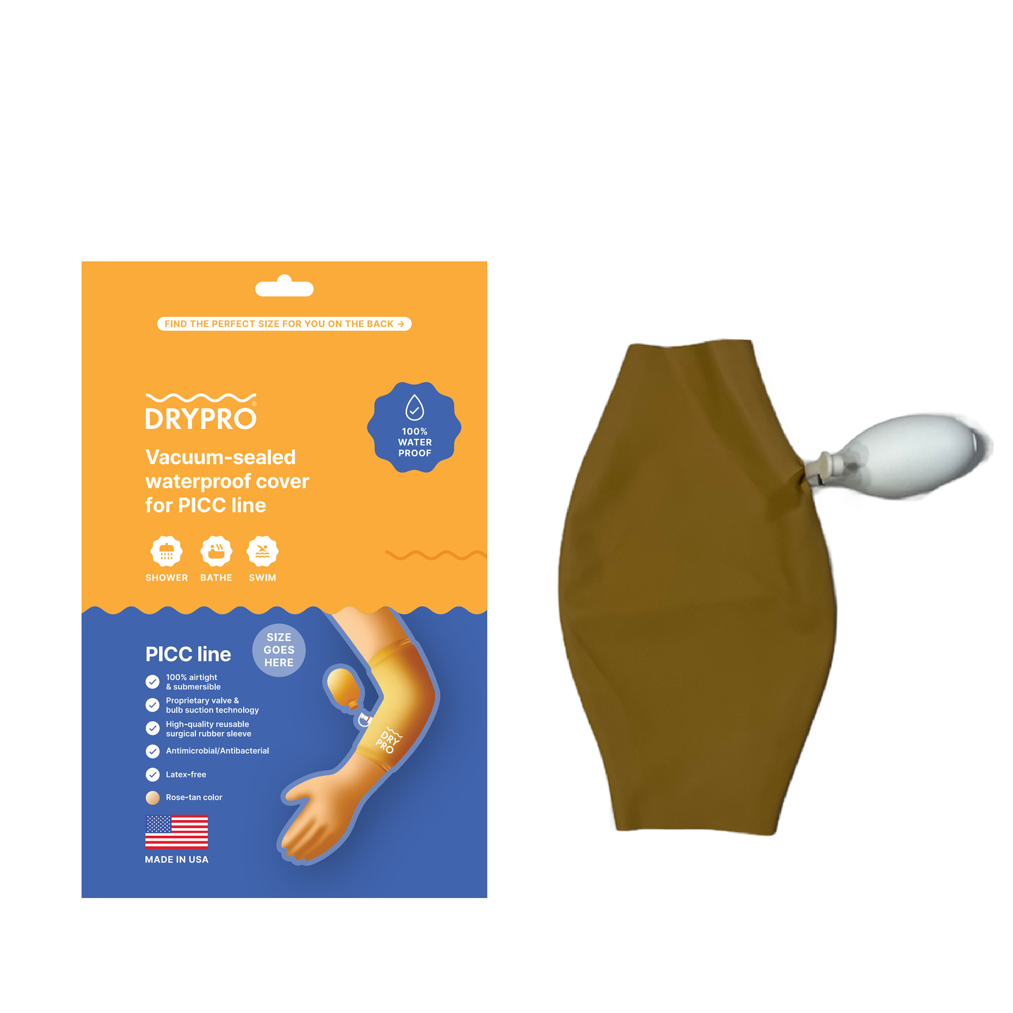 DRYPRO Waterproof Cast and Wound Cover