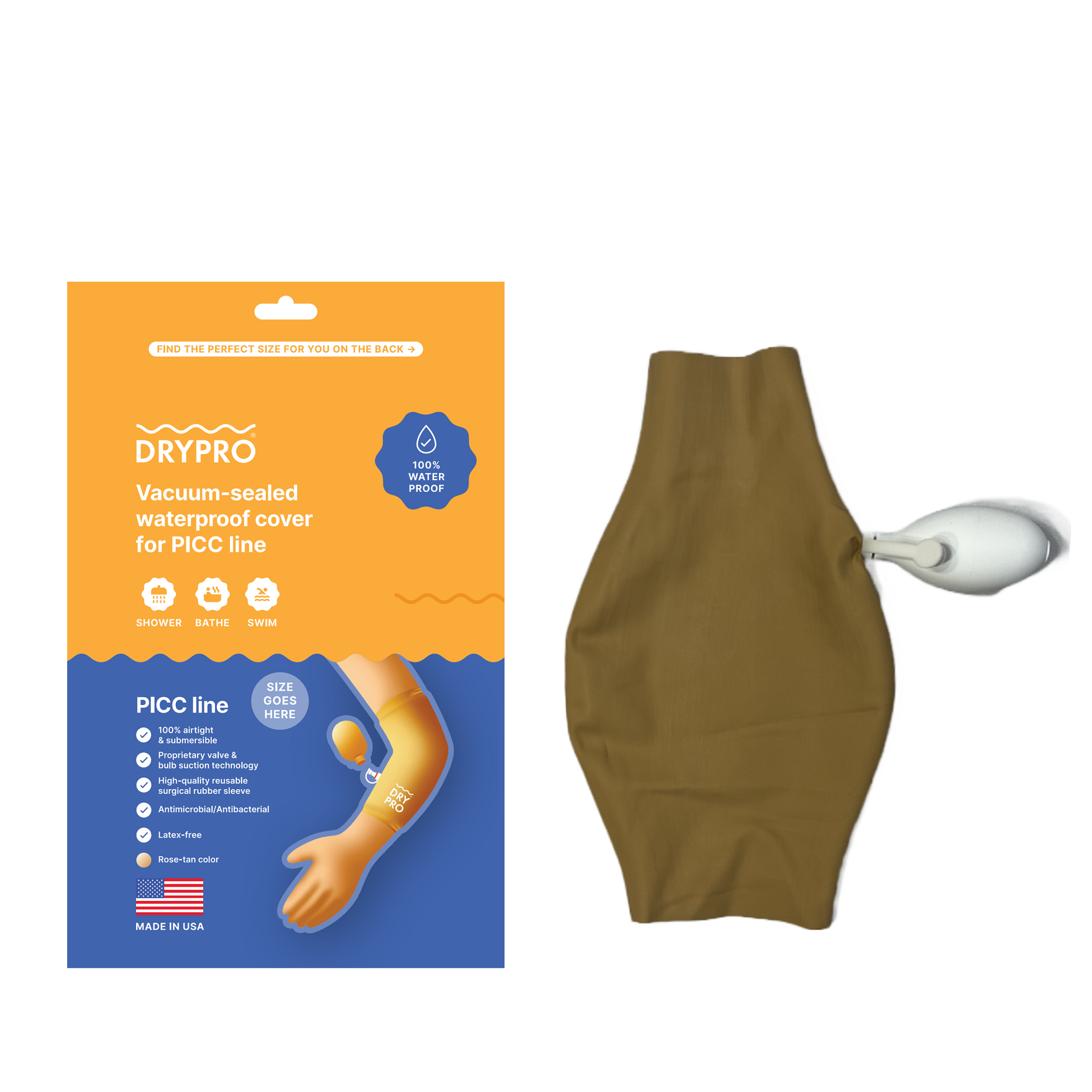 DRYPRO Waterproof Cast and Wound Cover